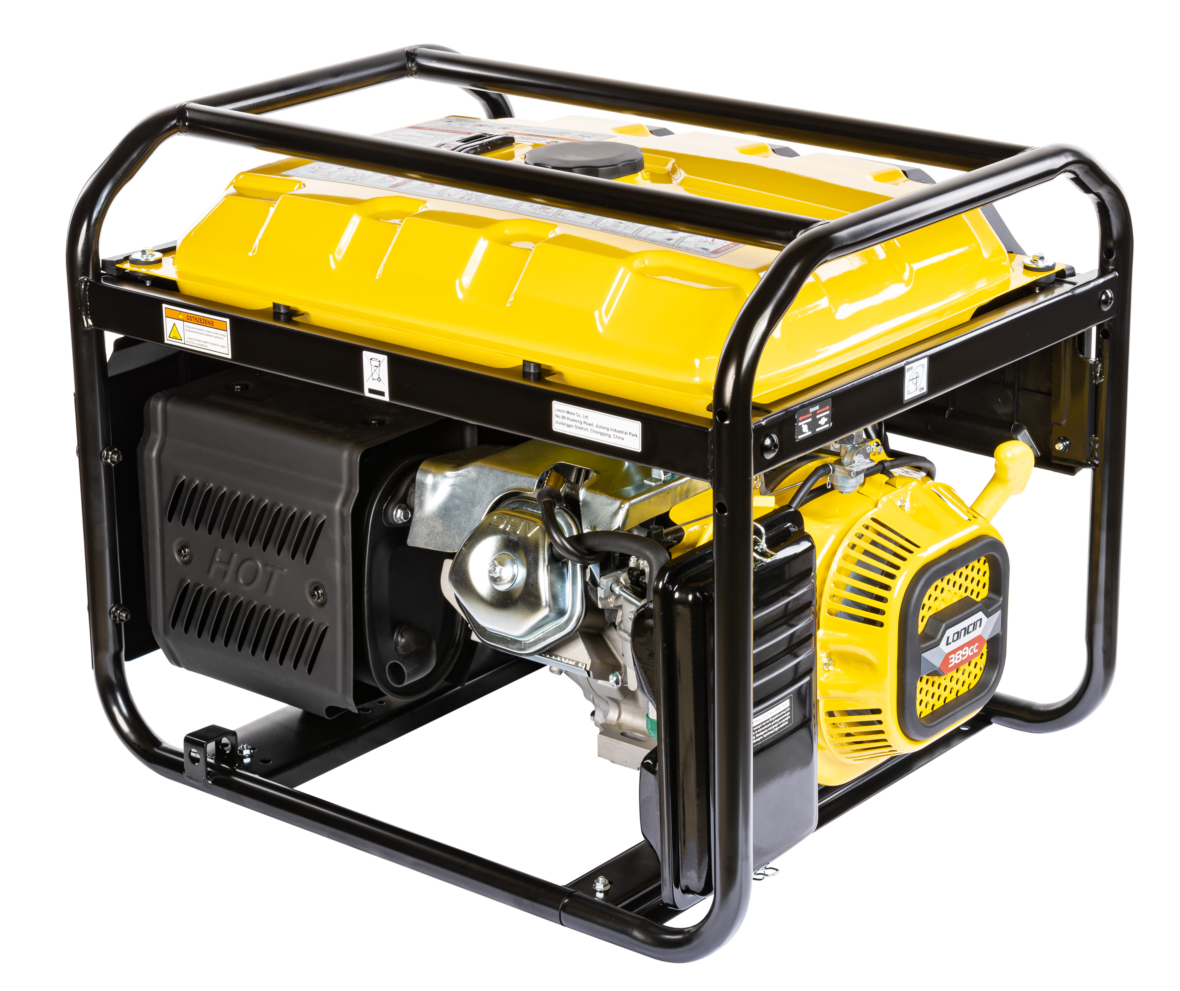 Loncin LC6500D-AS Agregat prądotwórczy spalinowy 5 kW/5000 W generator ...